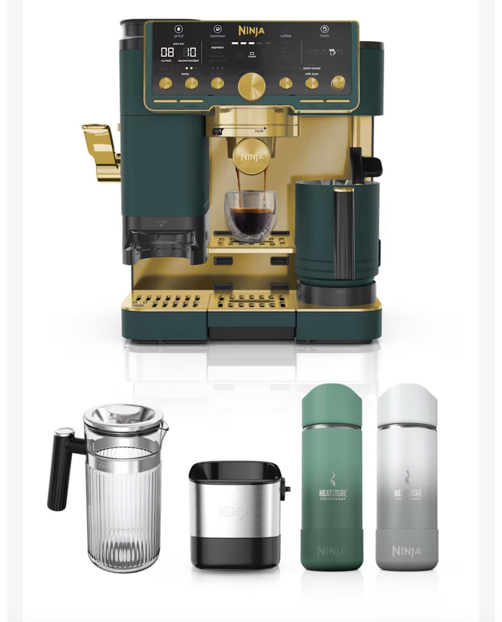 Ninja Luxe™ Café Pro 4-in-1 Espresso, Coffee, Cold Brew & Hot Water ...