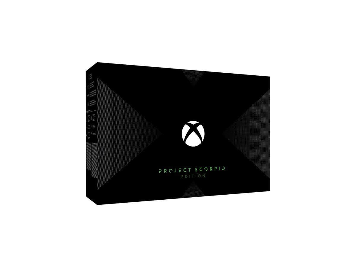 Xbox One X Project Scorpio Special Edition Console - 1TB - Bargainshopuk