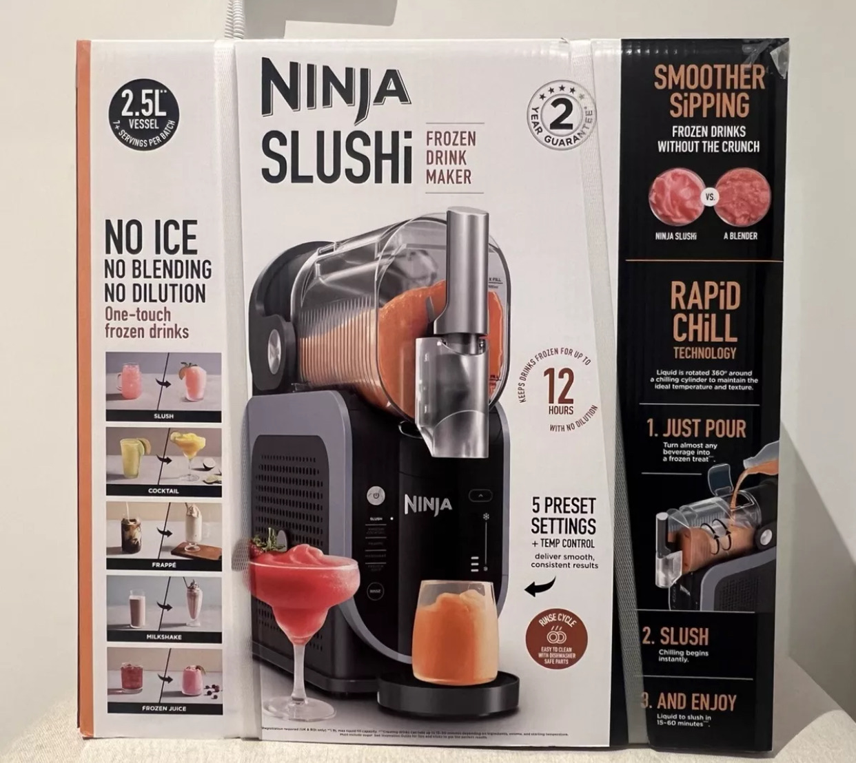 Ninja SLUSHi Machine Professional Frozen Drink Maker - Bargainshopuk