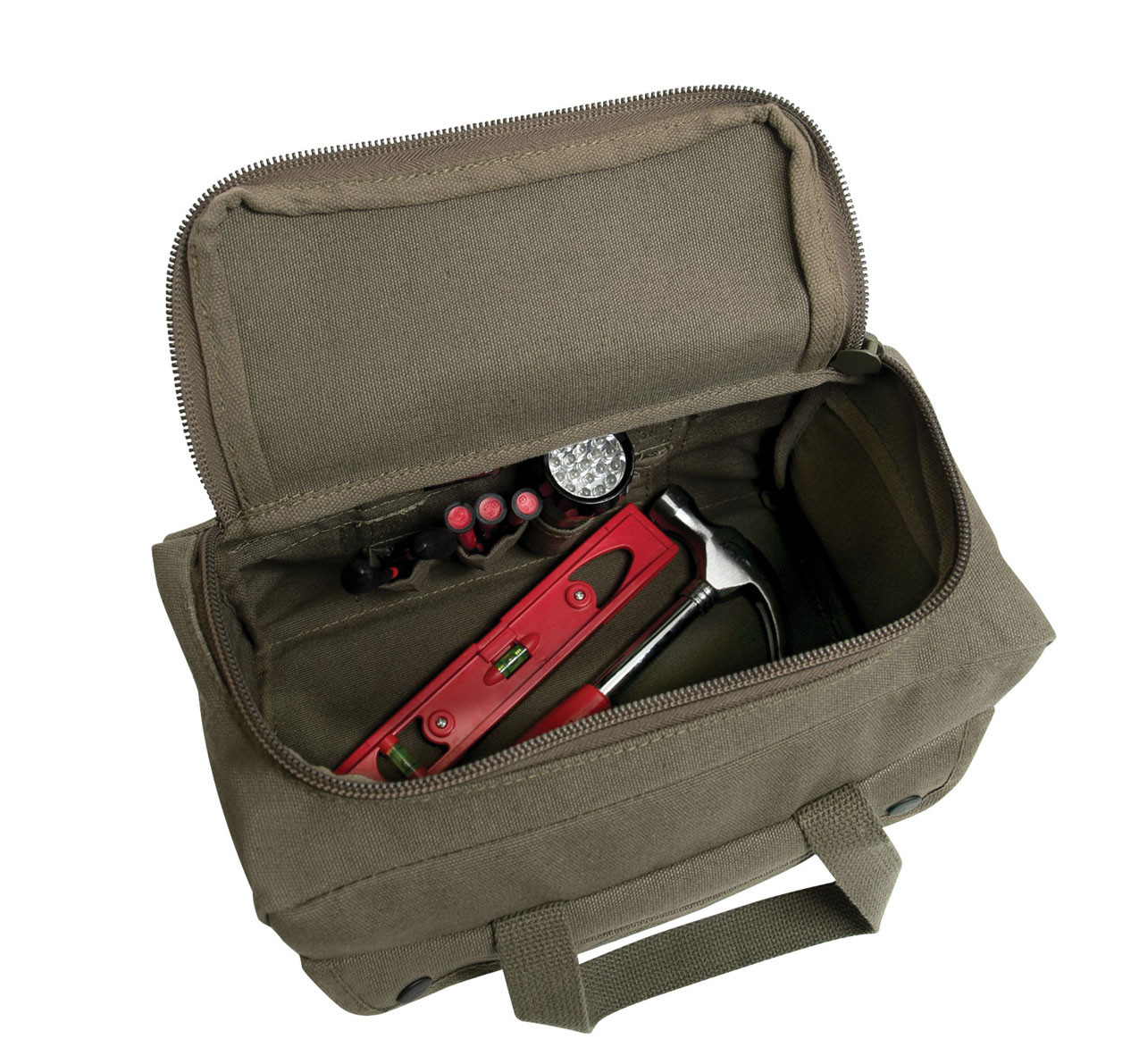 Shop G.I. Plus Enhanced Nylon Tanker Tool Bags - Fatigues Army Navy Gear