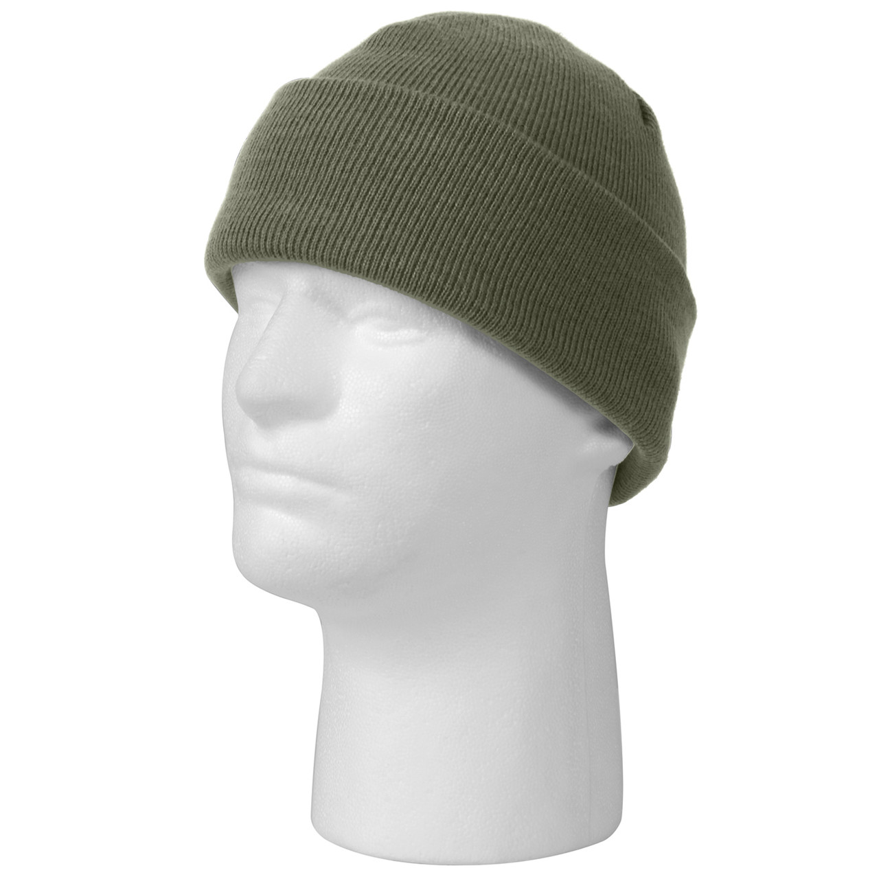 Shop Foliage Green Deluxe Knit Watch Caps - Fatigues Army Navy Gear