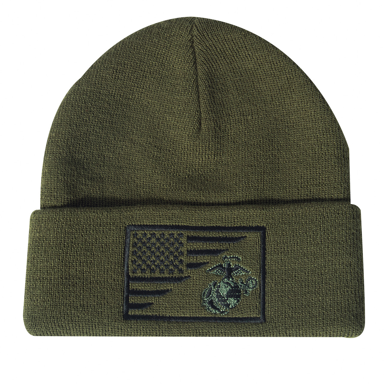 Shop USMC Olive Drab Watch Caps - Fatigues Army Navy Gear