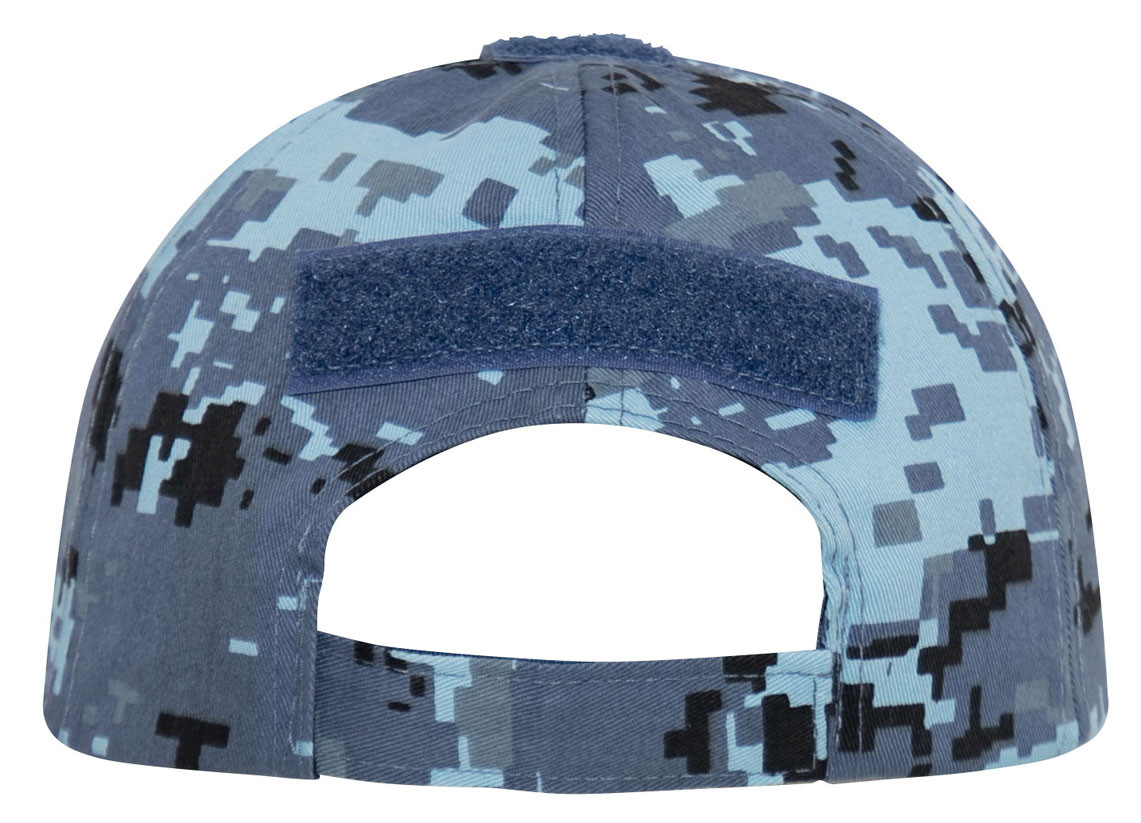 Shop Sky Blue Digital Camo Tactical Operator Caps - Fatigues Army Navy