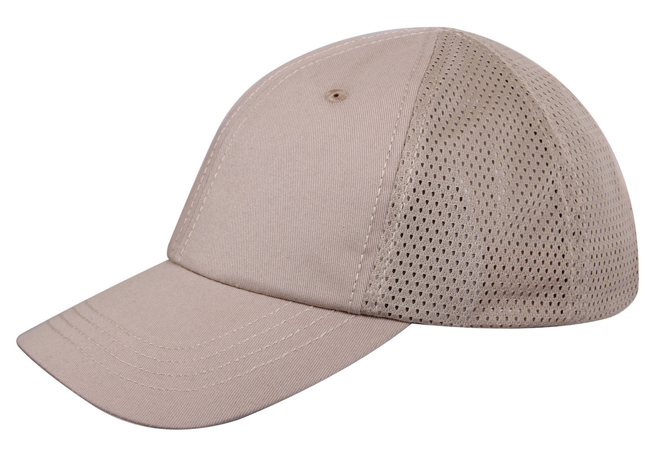 Shop Mesh Back Khaki Tactical Operator Caps - Fatigues Army Navy