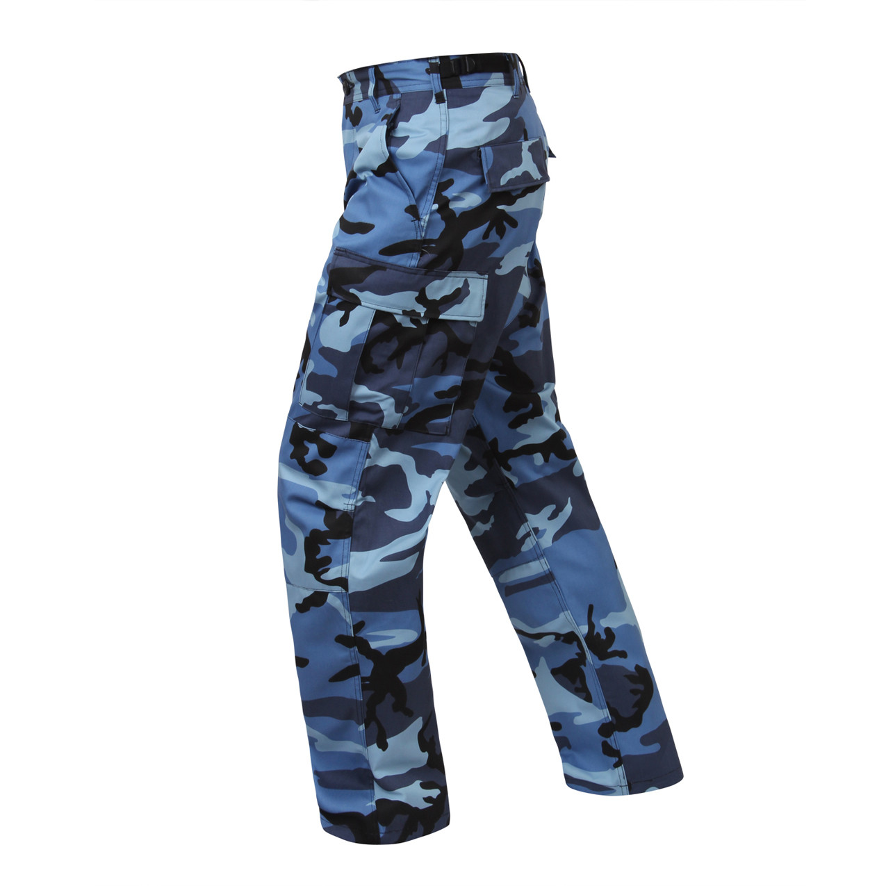 Blue Digital Camo Pants