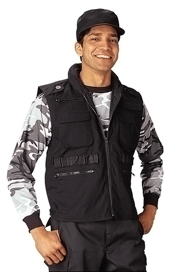 Shop Black Ranger Vest - Fatigues Army Navy Outdoor Gear