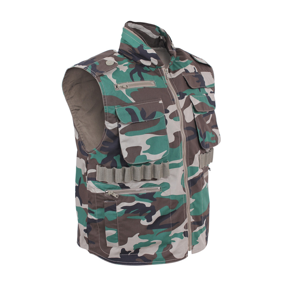 Shop Camo Survival Rangers Vest - Fatigues Army Navy Outdoor Gear