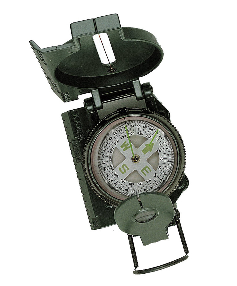 Shop Military Style Marching Lensatic Compass - Fatigues Army Navy Gear