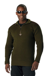 Shop Outdoor Field Shooting Sweaters - Fatigues Army Navy