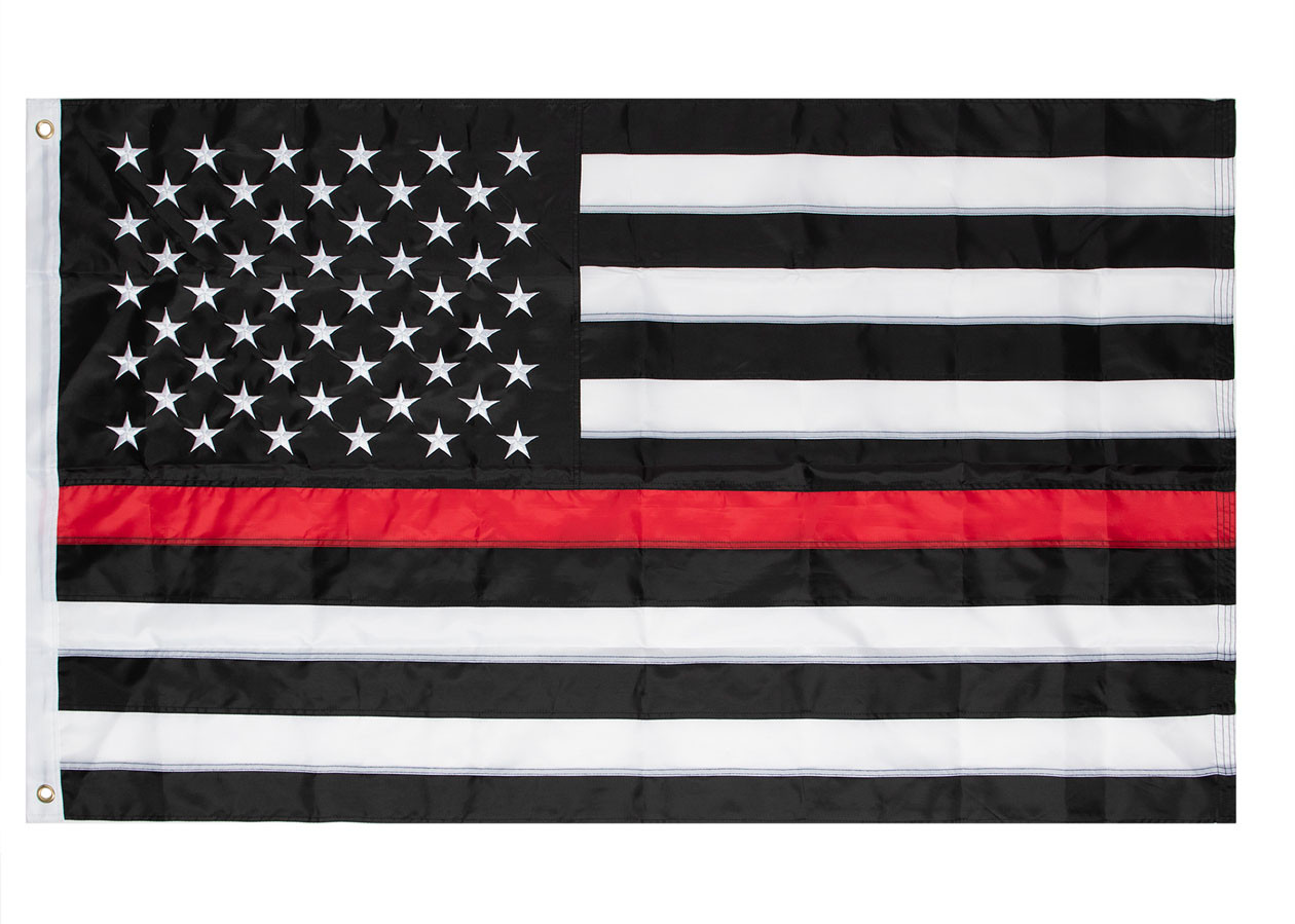 Shop Deluxe Thin Red Line Flags - Fatigues Army Navy