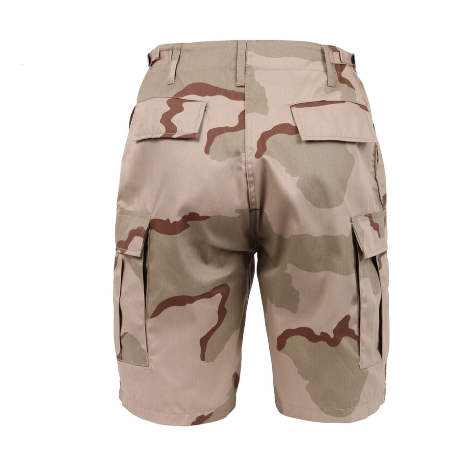 Shop Tri Color Desert Camo Military Shorts - Fatigues Army Navy Gear