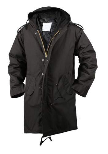 Shop Black Anorak Parkas - Fatigues Army Navy Gear