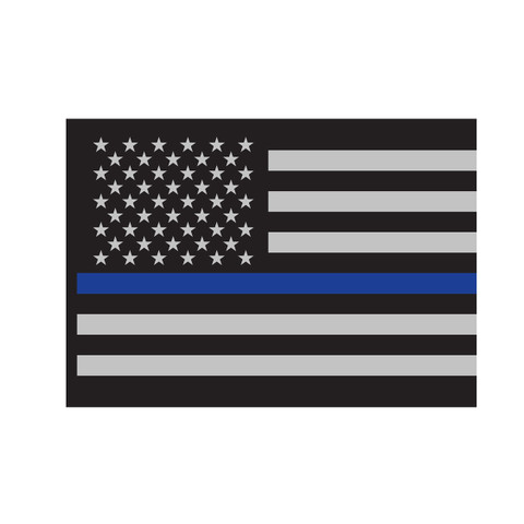 Shop Thin Blue Line Window Decals - Fatigues Army Navy Gear