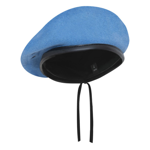 Shop Military Style Light Blue Wool Berets - Fatigues Army Navy Gear