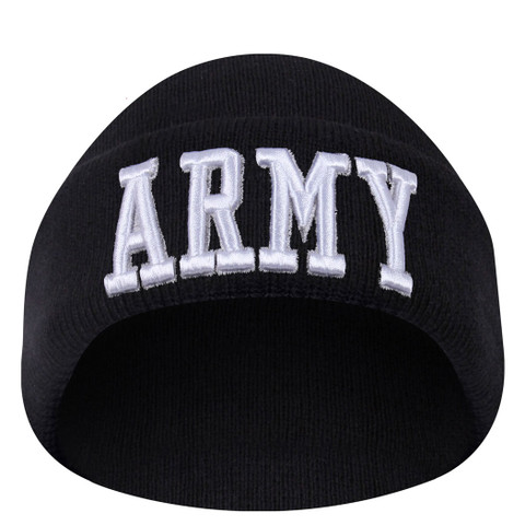 Shop Deluxe Embroidered ARMY Watch Cap - Fatigues Army Navy Gear