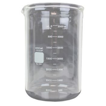 PYREX™ Heavy-Duty Griffin Beakers, 4L, 4/CS - Scientific Strategies