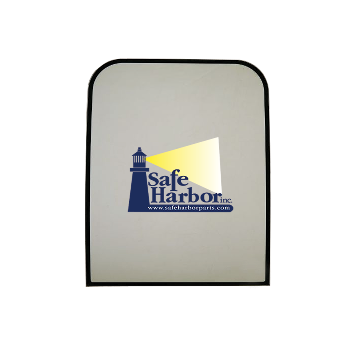 536-0887 Excavator Front Upper Windshield Glass