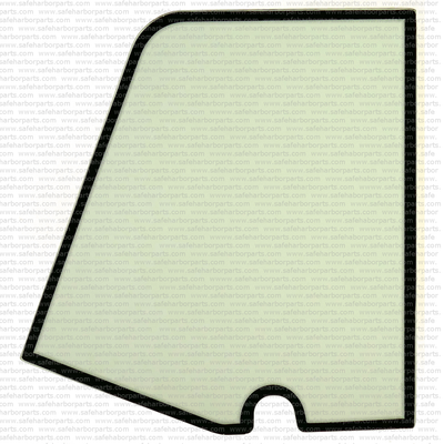 332/F8417 JCB Telehandler Door Upper Glass