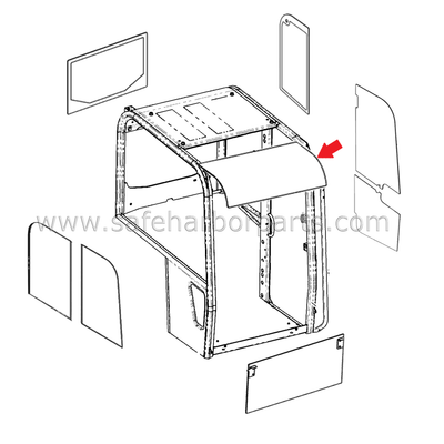 JCB - Cab Glass - Page 1 - Safe Harbor Parts
