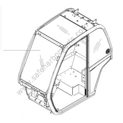 JLG - Cab Glass - Telehandler Glass - Safe Harbor Parts