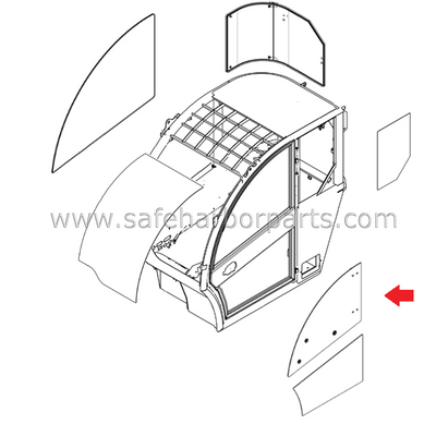 Bobcat - Cab Glass - Telehandlers - Safe Harbor Parts