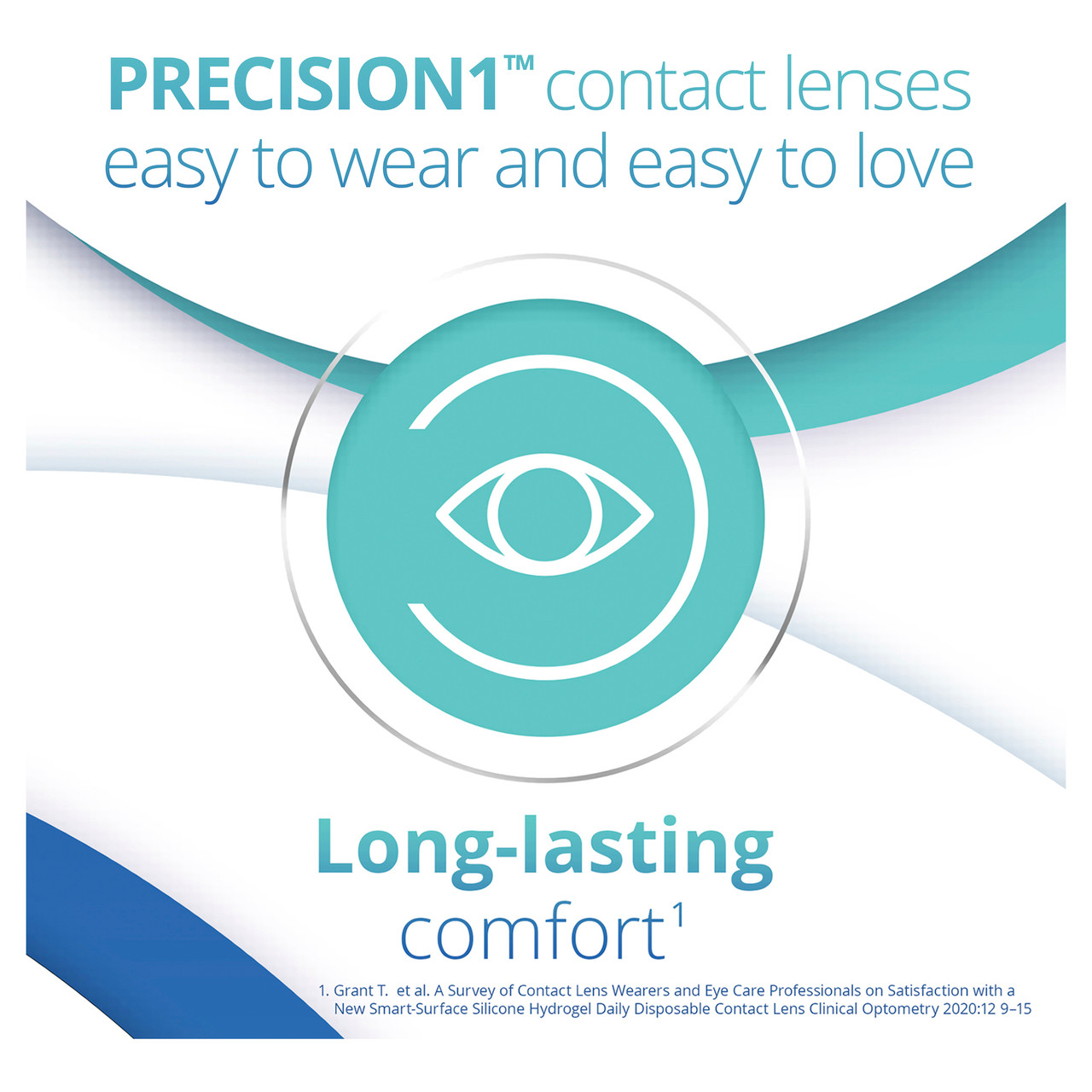 Precision 1 Daily Contact Lenses 30 Pack | LensesOnline