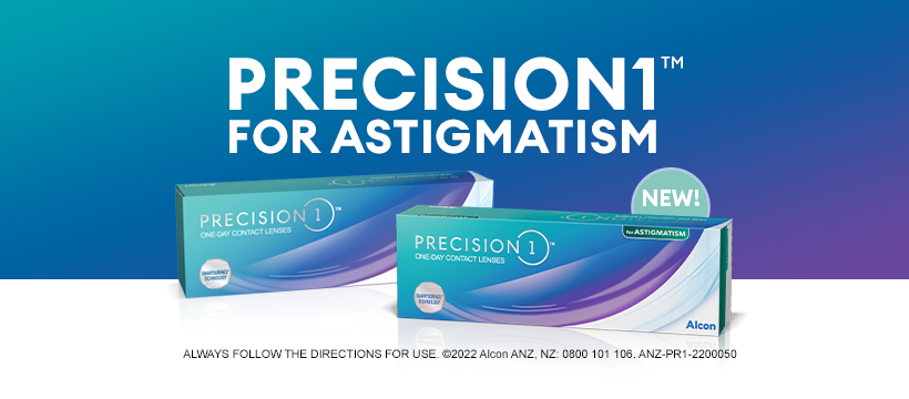 Precision 1 for Astigmatism - 90 Pack | LensesOnline NZ