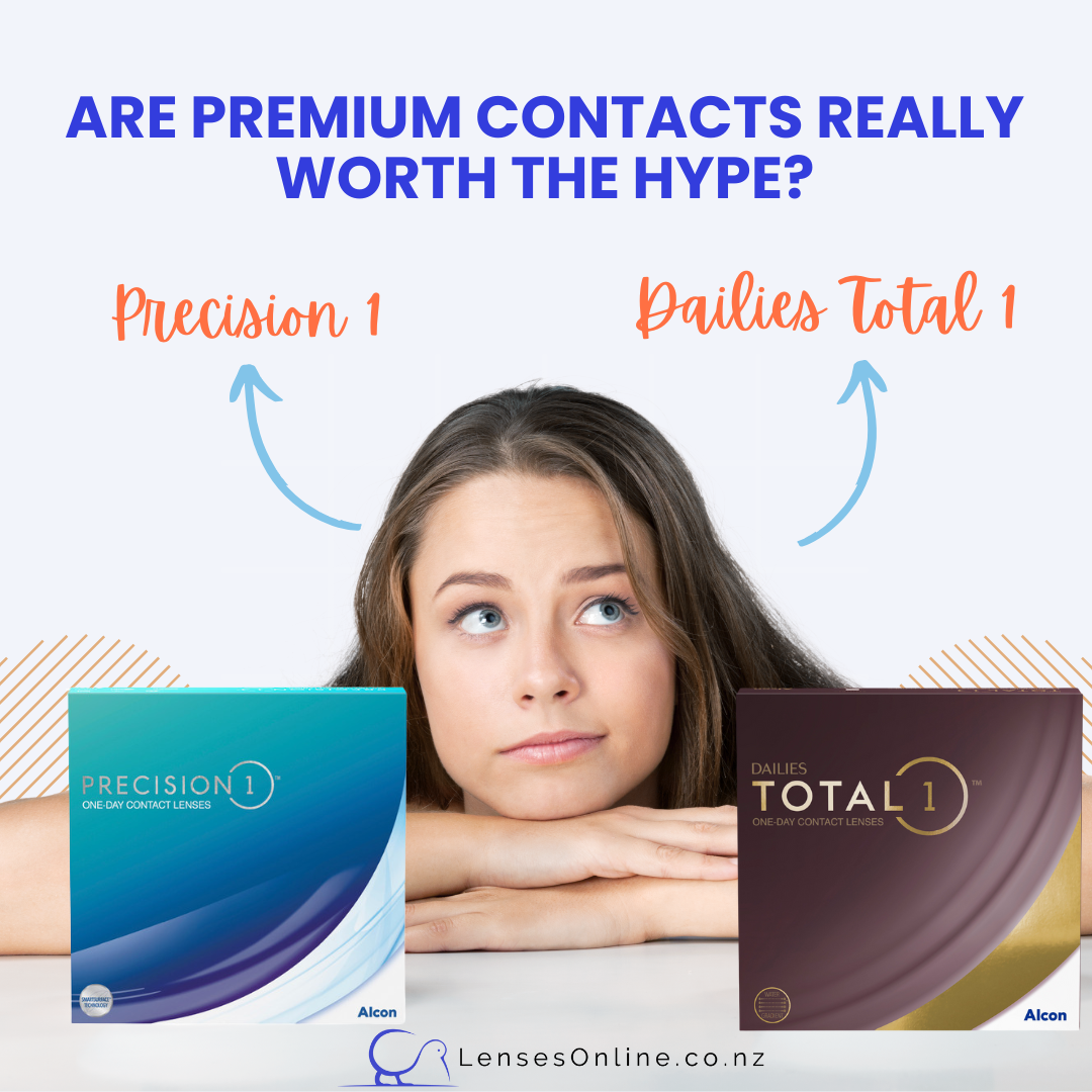 Precision 1 vs. Dailies Total 1: Are Premium Contacts Really Worth the ...