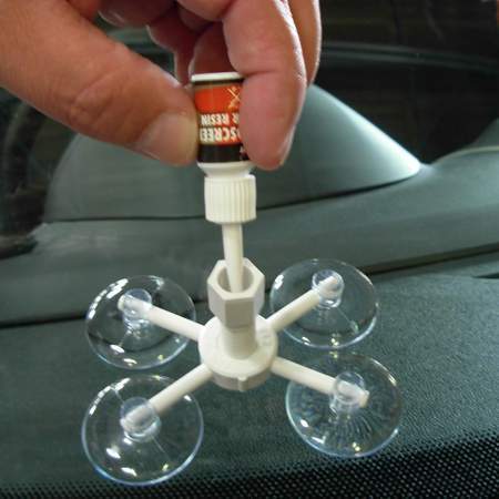 How to do a DIY windscreen repair to small chips and cracks - Rejel