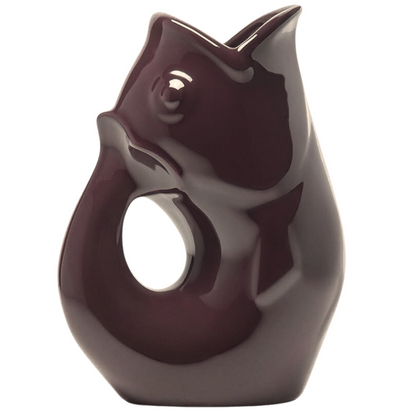 Gurgle Pot Fish Shaped Pitcher Large Merlot - Starlet