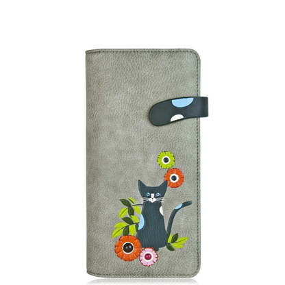 Espe Bliss Cat Long Wallet Grey - Starlet