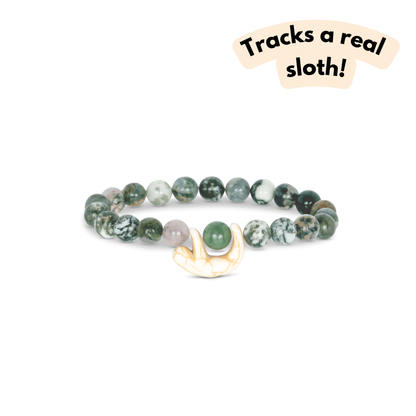 Fahlo The Wander Sloth Bracelet Rainforest Green - Starlet