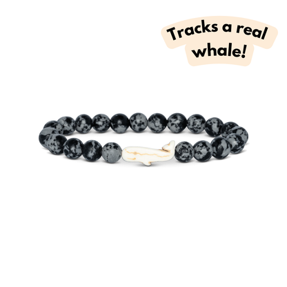 Fahlo The Wayfare Whale Bracelet Ocelli Stone - Starlet