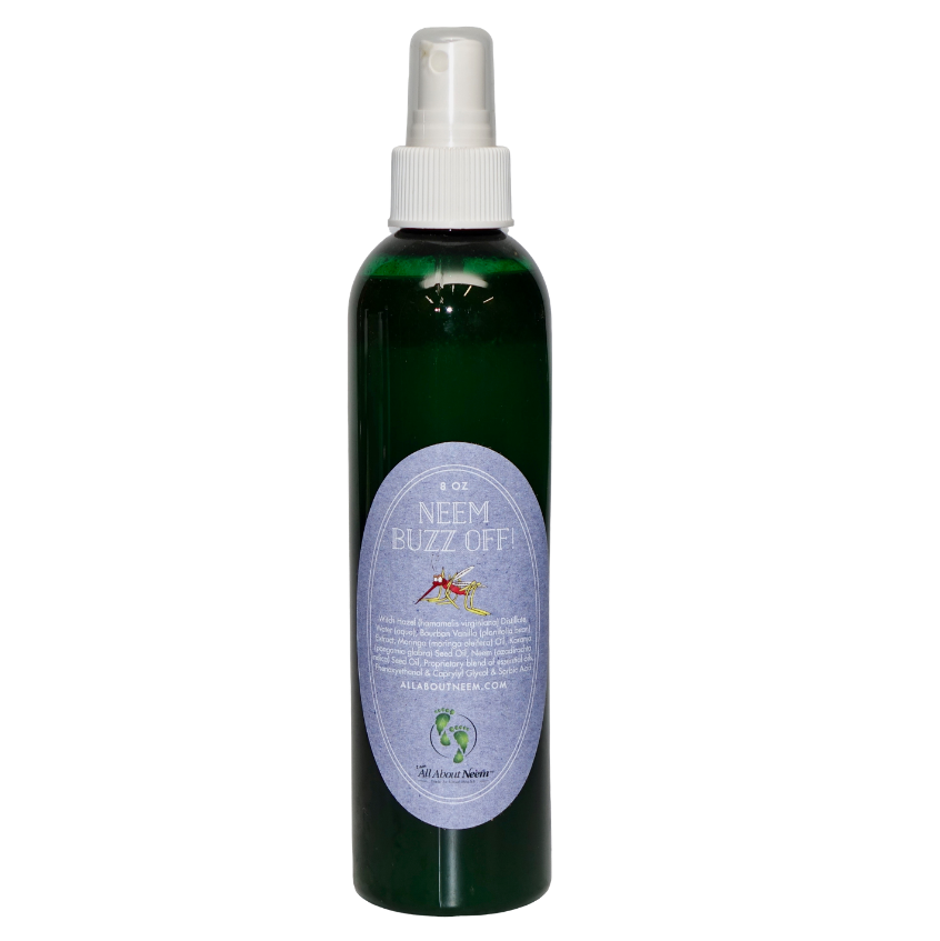Neem Oil Bug Spray- Deet Free and All Natural Bug Repellent