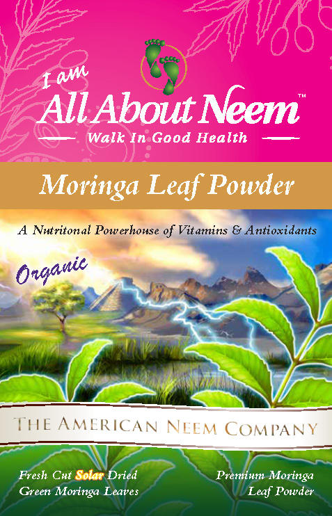 Moringa Leaf Powder for capsules, teas, soaps| All About Neem