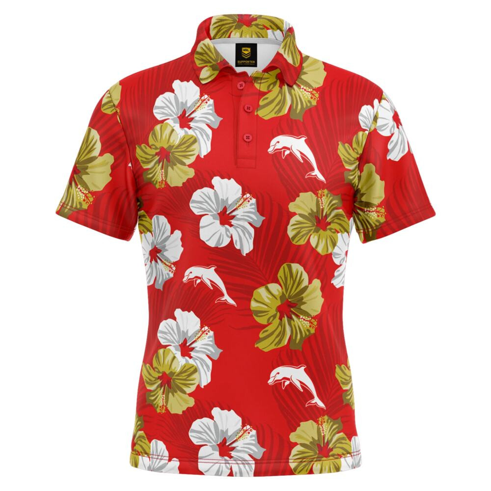 Dolphins Aloha Golf Polo