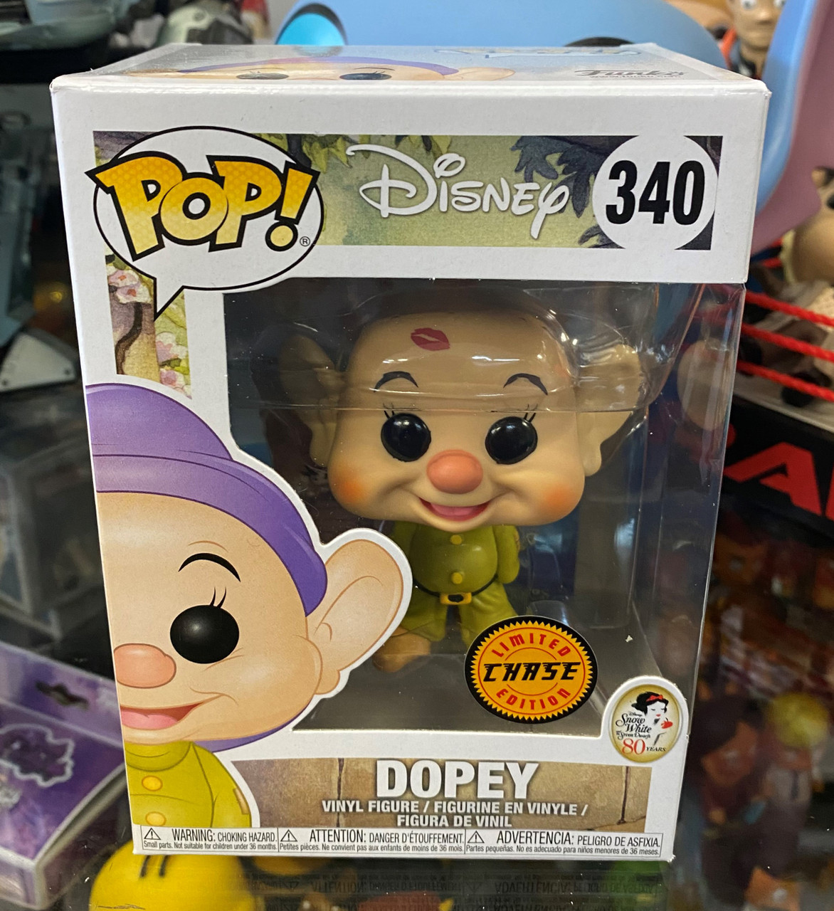 Snow White and the Seven Dwarfs - Dopey Chase Version Pop! Vinyl Figure