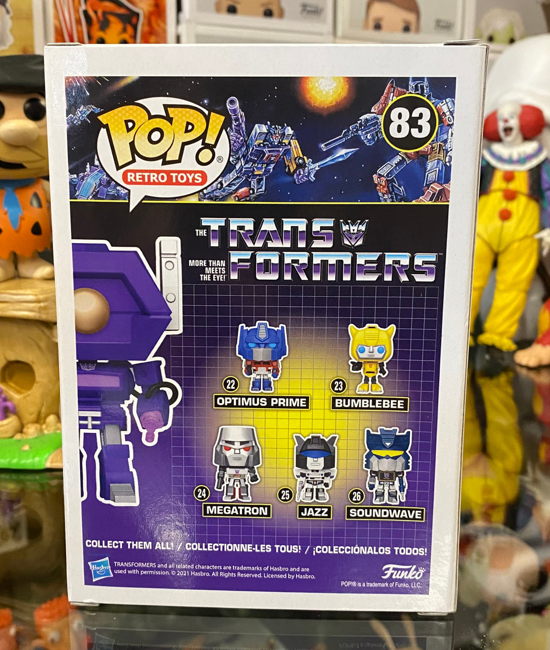Transformers (1984) - Shockwave Pop! Vinyl Figure (2021 Summer ...