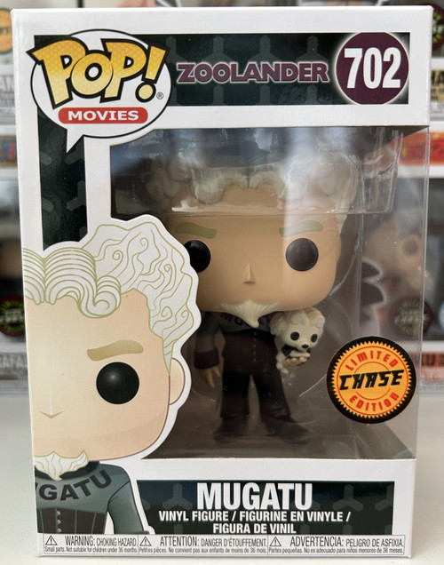 Zoolander - Mugatu with Dog CHASE Rare Pop! Vinyl Figure