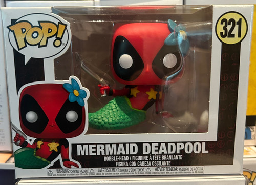 Deadpool - Mermaid Deadpool US Exclusive Pop! Vinyl Figure
