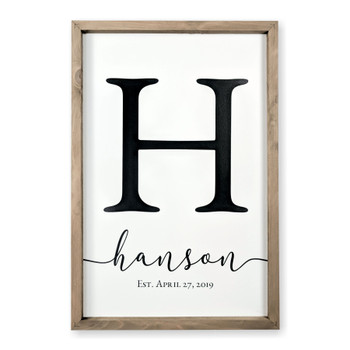 Eric Mininberg Framed UV Sign 20x30