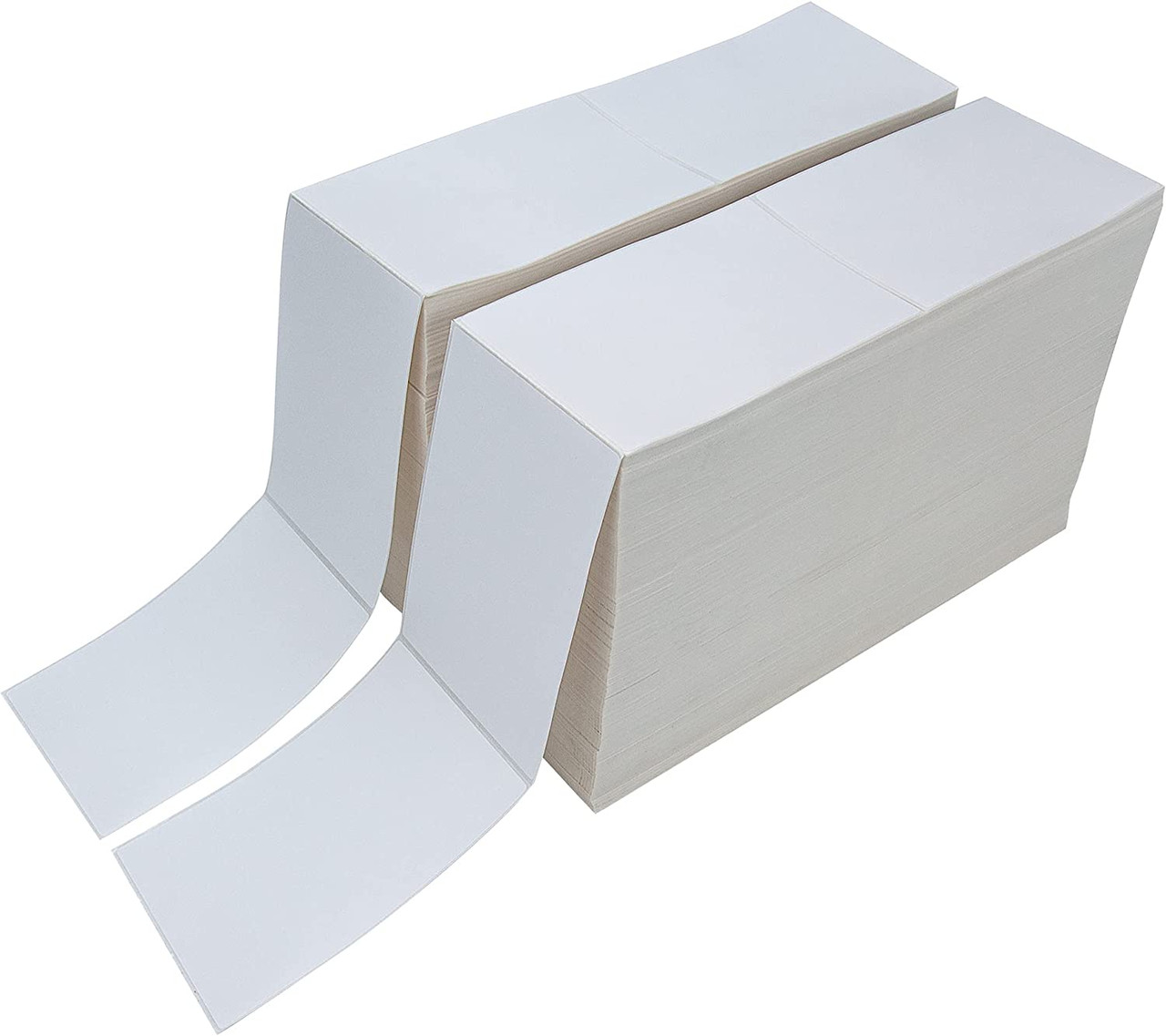 Fanfold Direct Thermal 100mm x 150mm DT Perf White 3000 Per Box 1500 ...