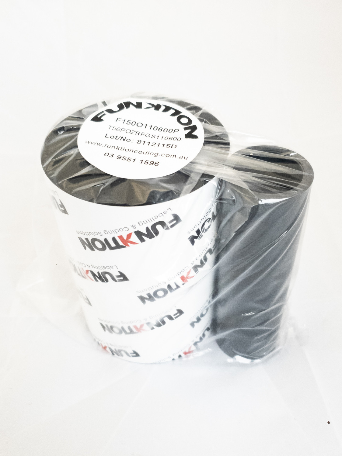 FTR3000 Resin 110mm x 600m CSO Plastic core with receiver