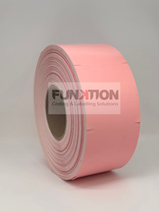 80mm x 85mm - Pink - DT - Perf - Card - 76mm Core - 1500 LPR