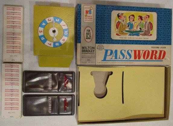 Password - 3rd Edition - 1963 - Milton Bradley - Villages of Fun