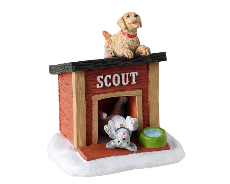 34098 - Scout's Home - Lemax Misc. Accessories - Villages of Fun