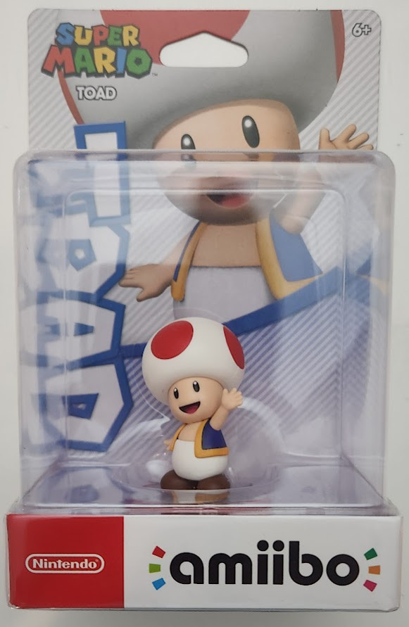 amiibo Super Mario Collection Figure (Toad) New (2015) - Kater USA