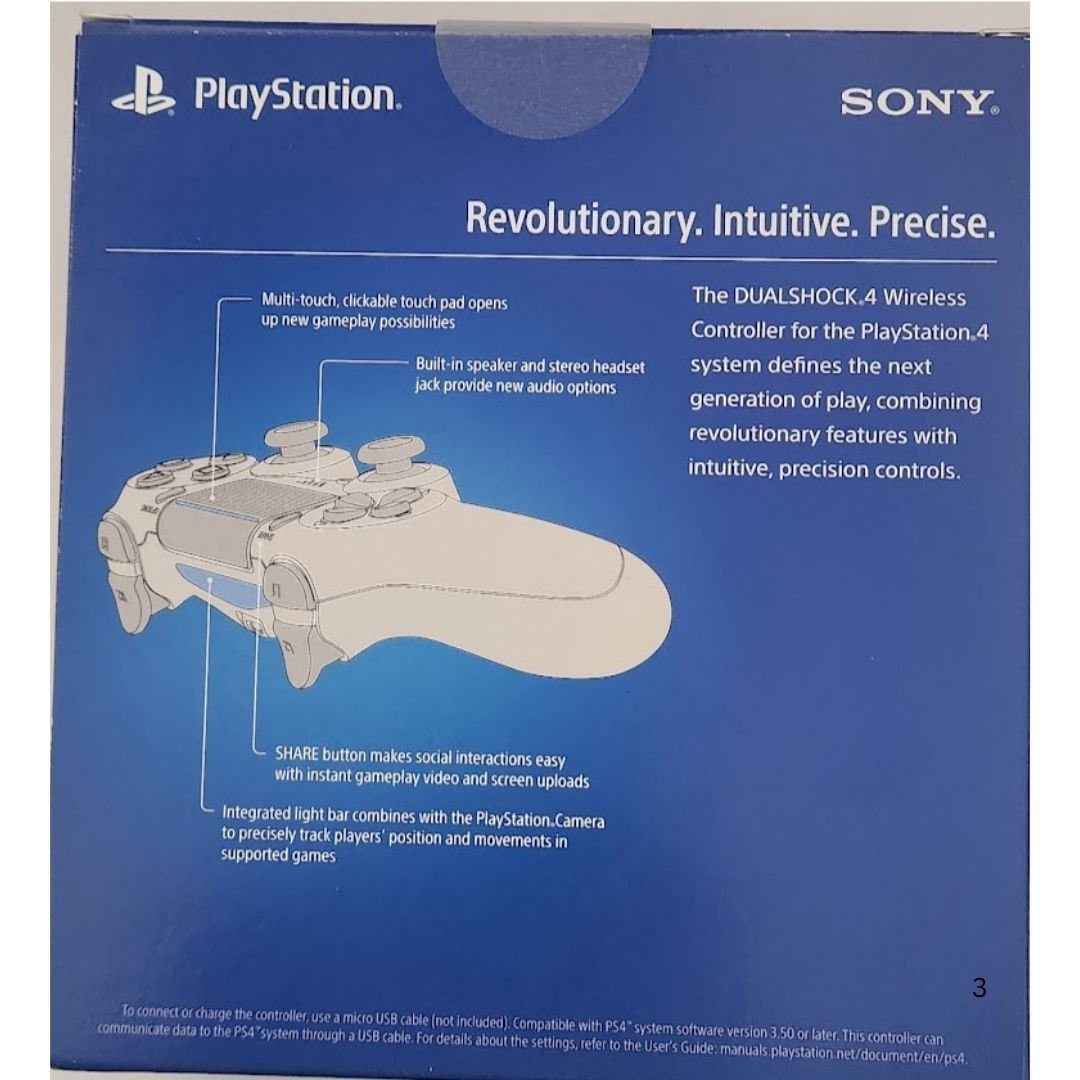 DualShock 4 Wireless Controller (Jet Black) PS4 Brand New - Kater USA