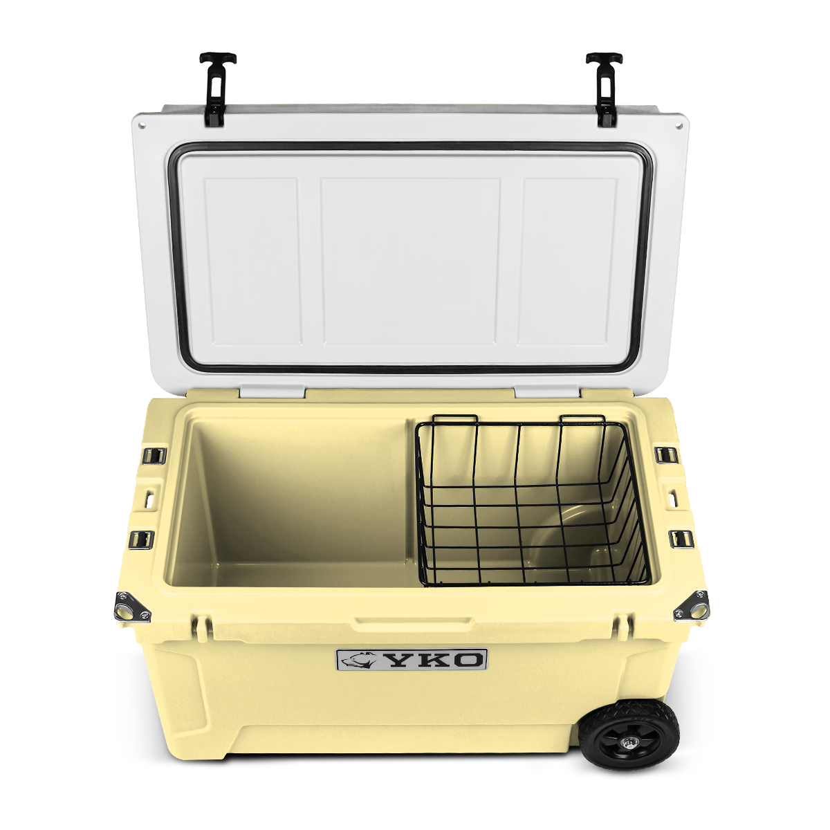 YUKON 65QT Hard Cooler - Vintage Yellow | Durable, Insulated & Versatile