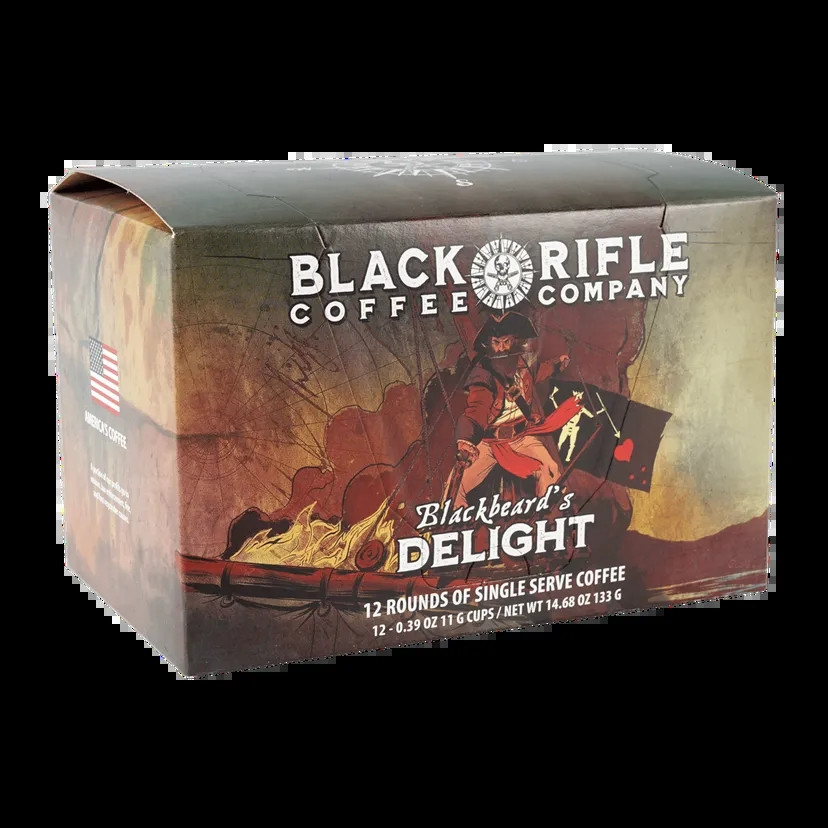 Black Rifle Coffee Blackbeard's Delight Coffee Rounds - 12 Count